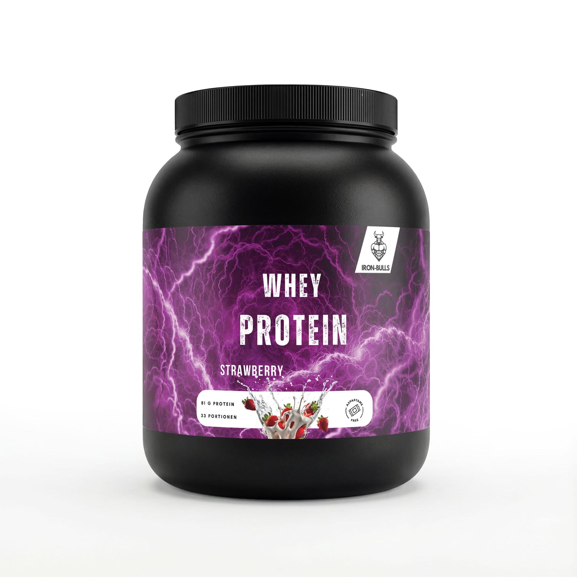 Premium Whey - Erdbeere - 1000g – Iron-Bulls